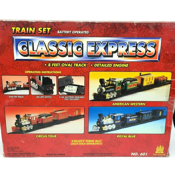 Toys | Vintage 1994 Toy State Train Set Classic Express Battery ...